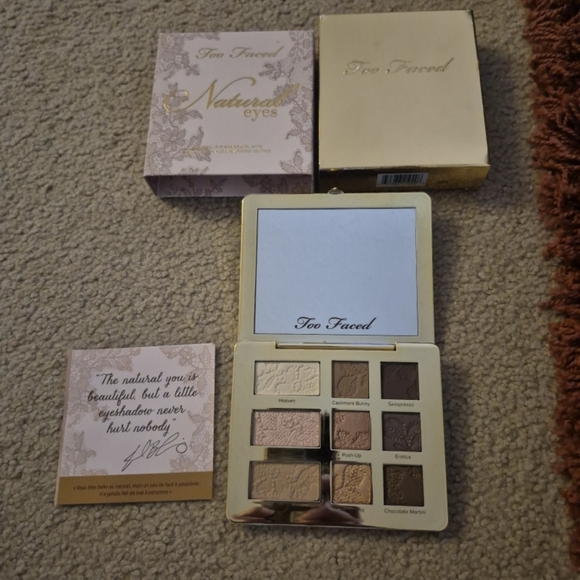 Too Faced | Makeup | Too Faced Brown And Cream Eyeshadow Palette With ...